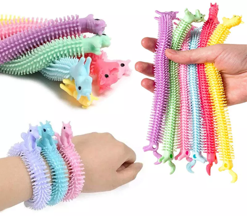 Sensorinis žaislas „Gyvatėlės” » Lavinamieji žaislai vaikams